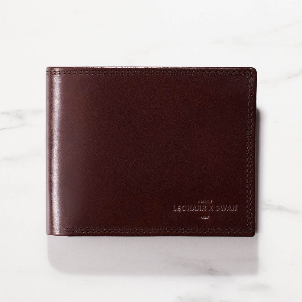 Portefeuille Portefeuille Jack - Marron - Collection Homme – Leonarr x Swan
